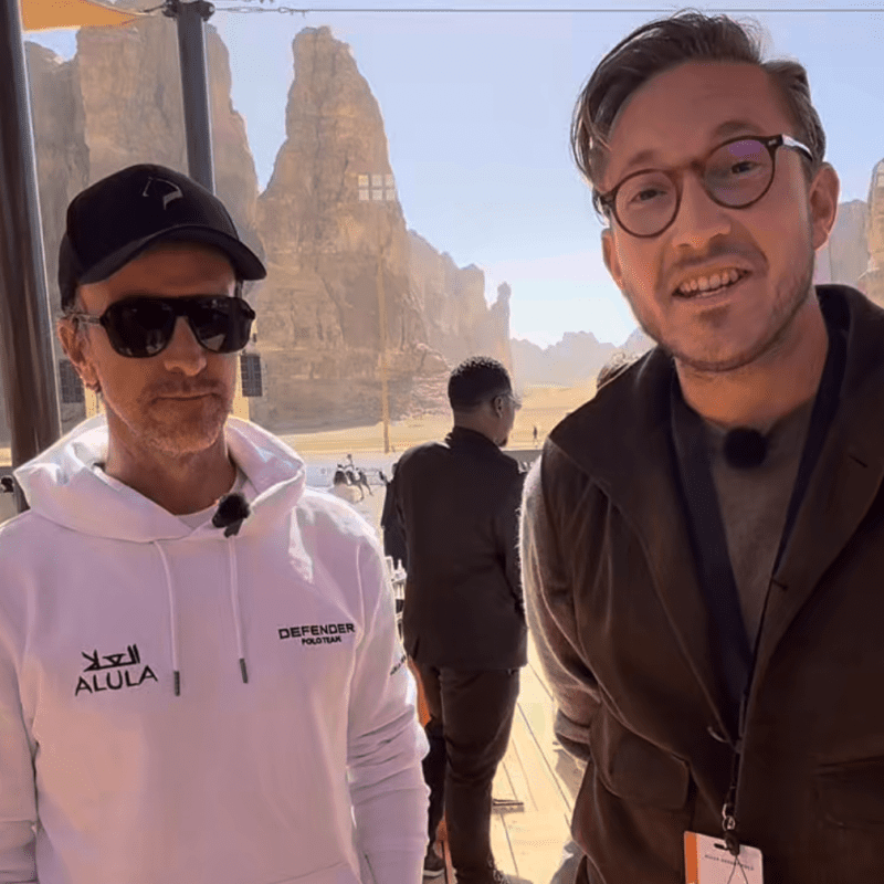Interview with Jenny Luttrell at the AlUla Desert Polo 2026 - POLO+10